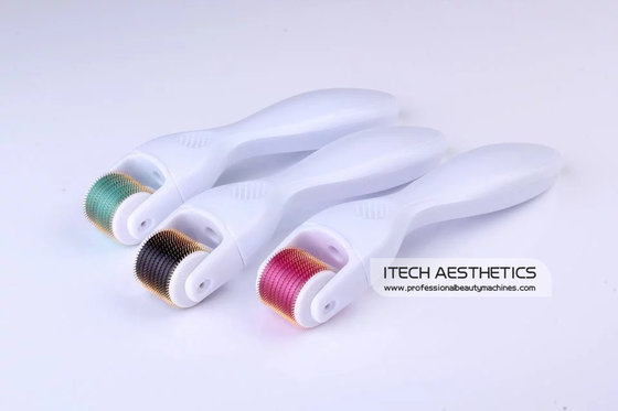Titanium Microneedle Derma Roller For Face Skin Maintenance With 600 Needles
