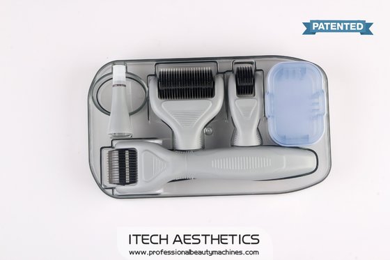 Medical Grade 5 In 1 Micro Needle Face Roller , Face Lifting Derma Roller Anti Aging