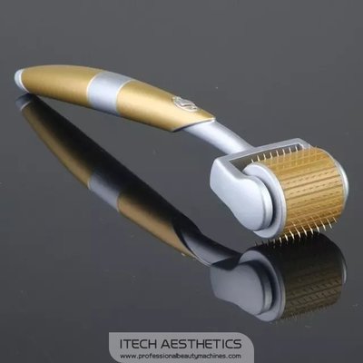 ZGTS Seamless Titanium Microneedle Derma Roller 192 Needle For Face Scars