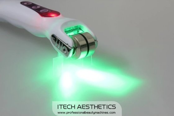 Skin Rejuvenation Microneedling Dermaroller With MNS Photon Light 540 Needles