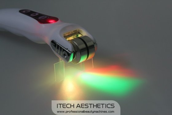 Skin Rejuvenation Microneedling Dermaroller With MNS Photon Light 540 Needles