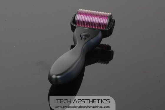 Skin Care Titanium Microneedle Derma Roller For Scars / Stretch Marks / Wrinkles