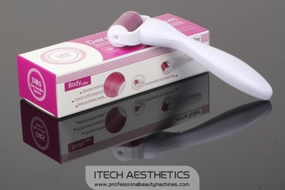 Home Use Microneedle Derma Roller 1200 Needles For Scars / Stretch Marks Removal