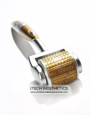 ZGTS Seamless Titanium Microneedle Derma Roller 192 Needle For Face Scars