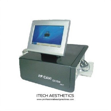 Bipolar And Tripolar Radio Frequency Cavitation Body Slimming Machine 3 Handpieces
