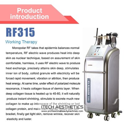 Electronic Wave Monopolar Radio Frequency Machine For Face Lifting / Wrinkle Removal