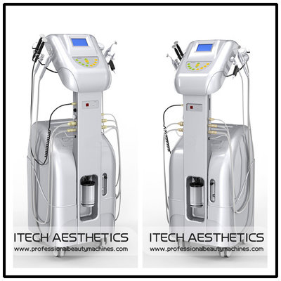 5 Handpiece Oxygen Machine For Skin Care , Skin Spa Machine Friendly Design