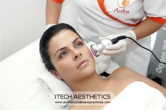 5 Handpiece Oxygen Machine For Skin Care , Skin Spa Machine Friendly Design