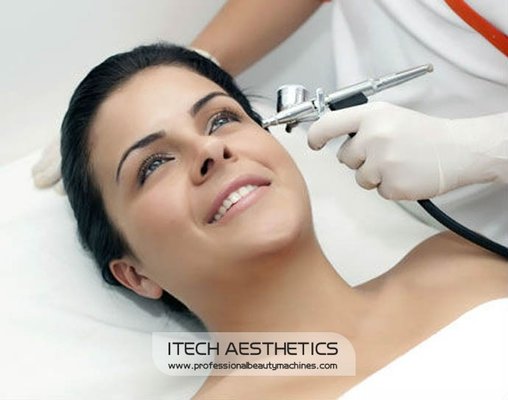 5 Handpiece Oxygen Machine For Skin Care , Skin Spa Machine Friendly Design