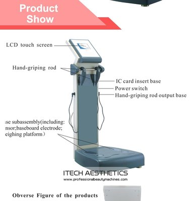 Inbody Human Body Body Fat Checking Machine , Accurate Body Fat Analyzer