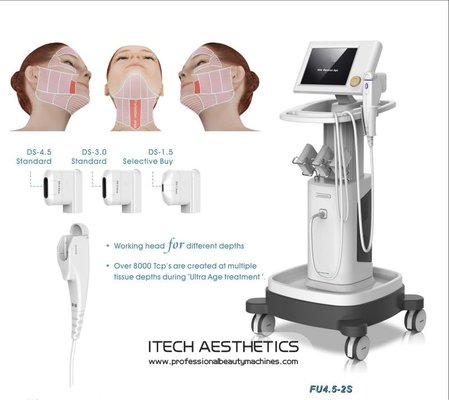 High Intensity Focused Ultrasound HIFU Wrinkle Remover Machine For Skin Care
