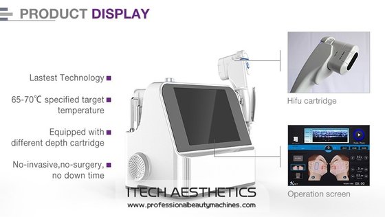 Comfortable SMAS Hifu Ultrasound Machine For Skin Lifting / Wrinkle Removal