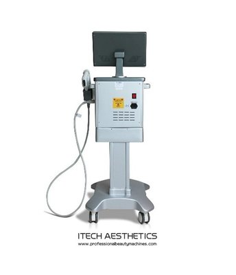 Three Cartridge HIFU Beauty Machine For Body / Face Lifting 15000 Shots