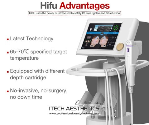 High Intensity Focused Ultrasound HIFU Beauty Machine , HIFU Slimming Machine
