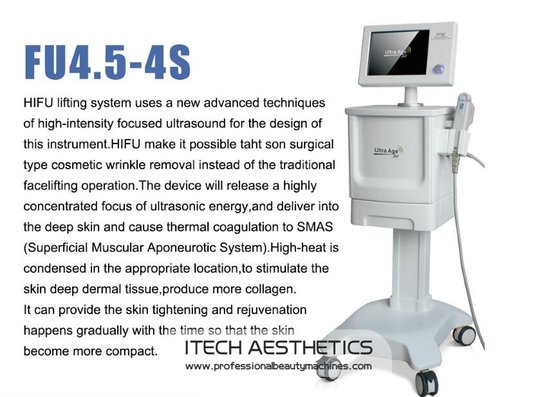High Intensity Focused Ultrasound Hifu Facelift Machine Non Surgical for Salon / Home