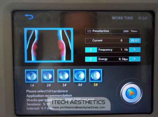 Pneumatic Shockwave Therapy Machine , Pain Relief Electromagnetic Therapy Devices
