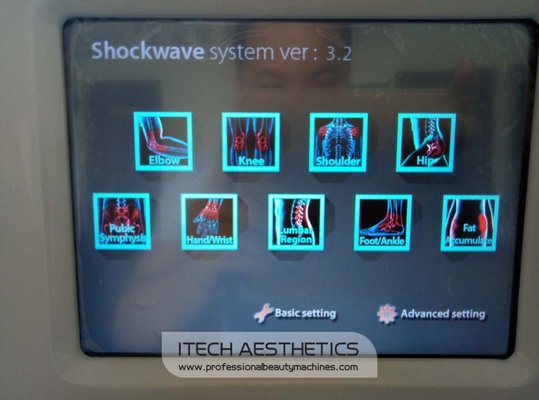 Pneumatic Shockwave Therapy Machine , Pain Relief Electromagnetic Therapy Devices
