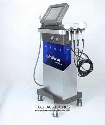 Skin Tightening Diamond Hydro Dermabrasion Machine with Silicon Tip Floor Standing