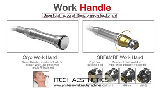 Multifunctional RF Fractional MRF + SRF + PDT + Cryolipolysis Beauty Machine
