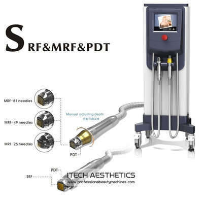 Skin Care Thermal Fractional Radiofrequency Micro Needling Machine With 2 Handles