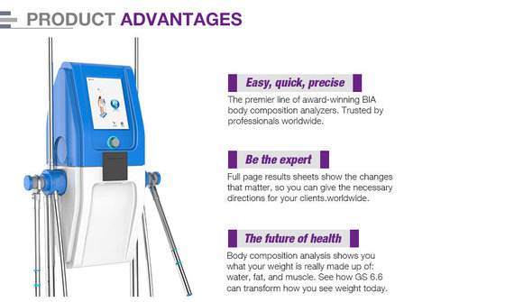 Quantum Bio-Electric Body Composition Analyzer Machine GS6.6 CE Approved