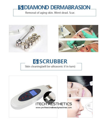 High Pressure Oxygen Jet Peel Machine , Skin Care Hydro Facial Dermabrasion