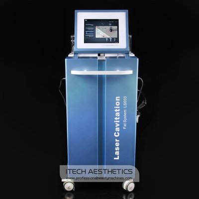 Vacuum / 40Khz Cavitation / RF / Lipo Laser Slimming Machine For Fat Removal