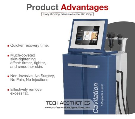 Cavitation Vacuum RF Lipo Laser Slimming Machine for Body Fat Removal