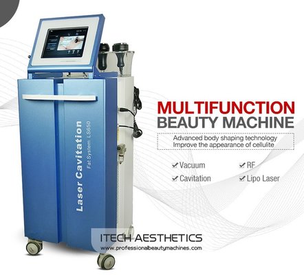 Cavitation Vacuum RF Lipo Laser Slimming Machine for Body Fat Removal