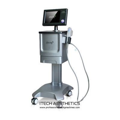 Three Cartridge HIFU Beauty Machine For Body / Face Lifting 15000 Shots