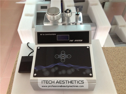 Bipolar / Tripolar RF And Cavitation Slimming Machine With 3 Handpieces OEM Service