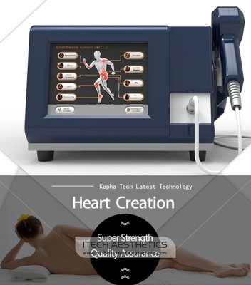 Extracorporeal Shockwave Therapy Medical Equipments For Knee Pain / Ed