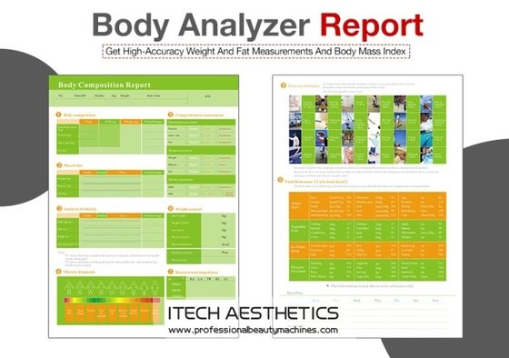 180μA Rated Current Body Composition Analyzer For Human Body Fat Testing