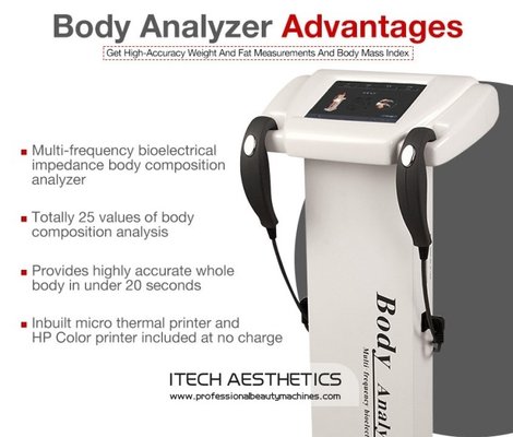 180μA Rated Current Body Composition Analyzer For Human Body Fat Testing