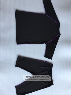 Xbody Ems Seamless Breathable Anti-Micro Quick Dry Lyocell Polyamied Elastan Training Suit Jogging Suit For Sport