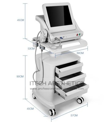 3D Hifu Facial And Body Lifting Machine 7 Cartridges For Beauty Salon / Spa