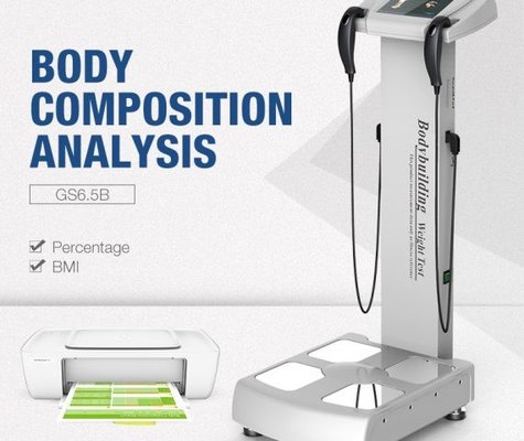Health Body Fat Composition Machine , Body Analysis Machine Touch Screen