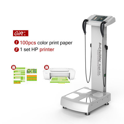 Health Body Fat Composition Machine , Body Analysis Machine Touch Screen