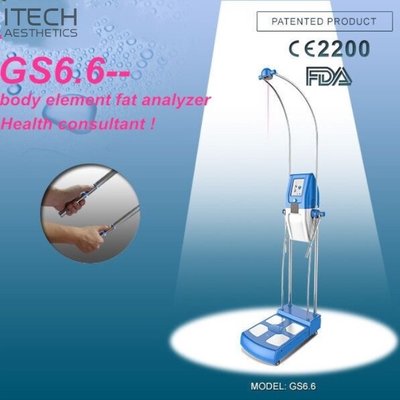 GS6.6 Human Body Composition Analyzer Bodybuilding Test 53VA Power