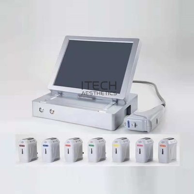 3D Portable Hifu Body Slimming Machine Anti Wrinkle 7 Cartridges 11 Lines