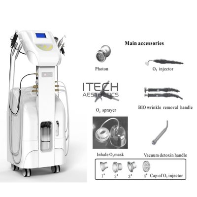 Multifunctional Oxygen Facial Machine , Oxygen Jet Peel System For Skin Tightening Equipment