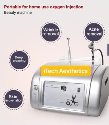 Anti Aging Oxygen Facial Machine , Oxygen Injection Machine for Skin Rejuvenation