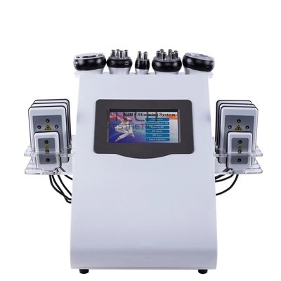 6 In 1 RF Cavitation Vacuum Laser Reduce Cellulite Machine Body Slimming Device