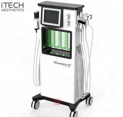 6 In 1 RF Ultrasound Super Oxygen Facial Machine For Mild Exfoliation Skin Tightening