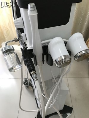 6 In 1 RF Ultrasound Super Oxygen Facial Machine For Mild Exfoliation Skin Tightening