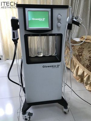 6 In 1 RF Ultrasound Super Oxygen Facial Machine For Mild Exfoliation Skin Tightening