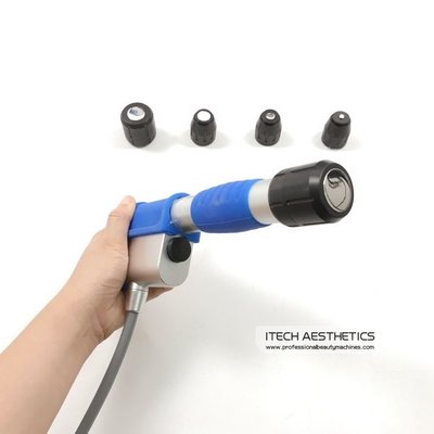 Pneumatic Shockwave Ed For Body Pain Relief Shock Wave Handle With 5 Tips