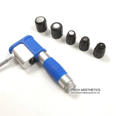 Pneumatic Shockwave Ed For Body Pain Relief Shock Wave Handle With 5 Tips