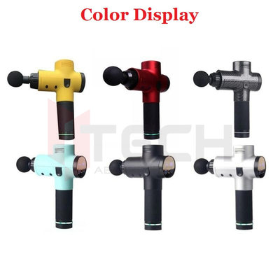 wholesale massage gun with 4  size work heads massage whole body muscle pain relief massage relax for sport injury