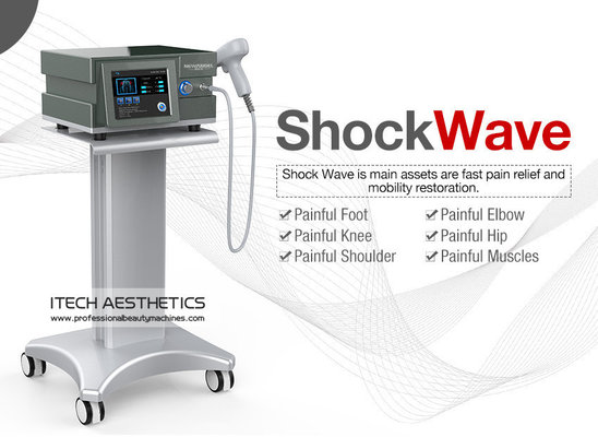 Portable Electromagnetic Shockwave Therapy System Eswt Machine For Back Pain